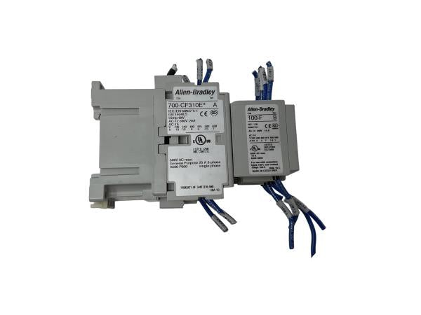 ALLEN-BRADLEY 700-CF310E IEC/EN 60947-5-1 CONTACTOR WITH 100-F CONTROL ...